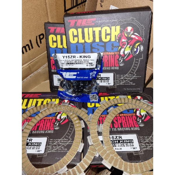TIE RACING CLUTCH DISC CLUTCH PLATE COMBO WITH SPRING TIE KING Y15ZR ...