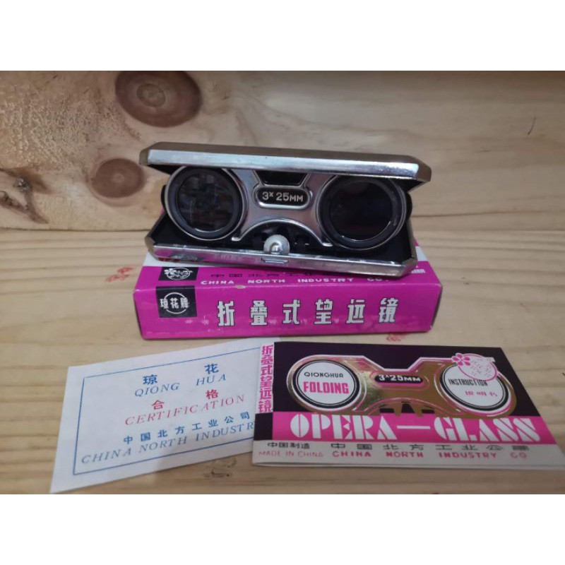 Vintage Folding Opera Glasses Collection Pink Box | Shopee Malaysia