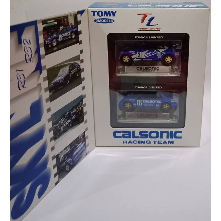 Tomica Limited Calsonic Racing Team "White Box" | Shopee Malaysia