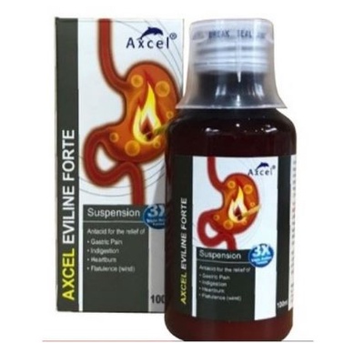 NEW UBAT GASTRIK / UBAT ANGIN [AXCEL EVILINE FORTE SUSPENSION 100ML ...