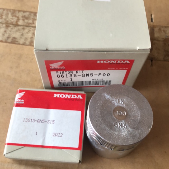 Honda Ex5 Piston Set Size 1.00 Original Japan | Shopee Malaysia