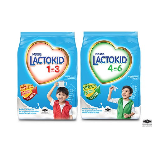 Nestle LactoKid Milk Powder 1-3/4-6 years (900g) | Shopee Malaysia