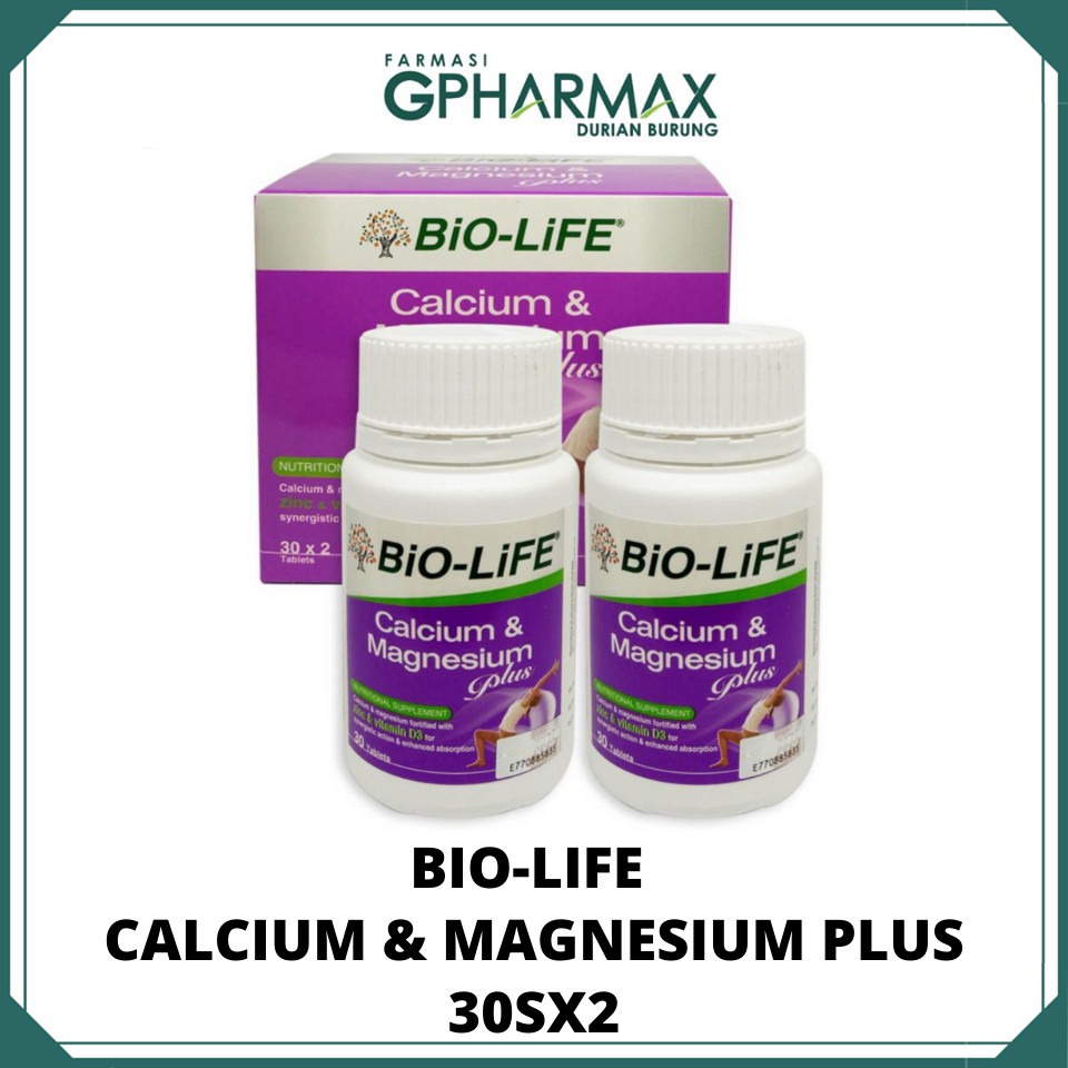 Bio-Life Calcium & Magnesium Plus | Shopee Malaysia