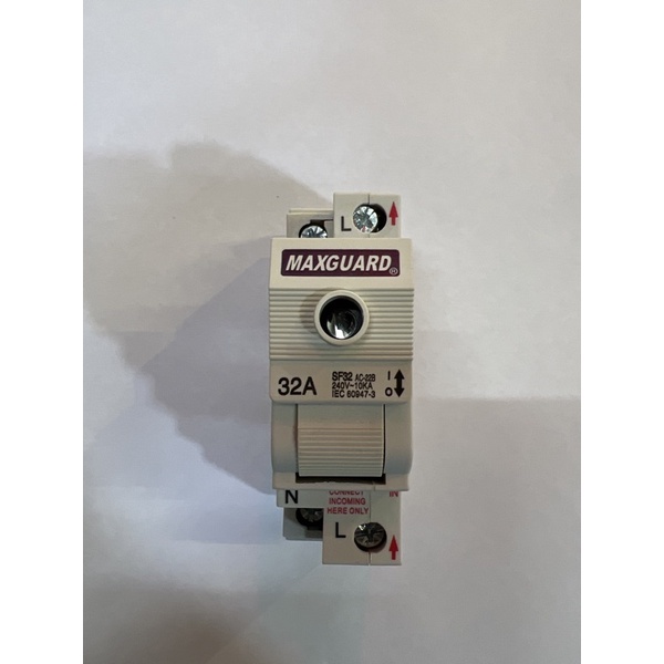 [SIRIM APPROVED] MAXGUARD MCB 1 POLE MCB 6A 10A 16A 20A 32A Miniature Circuit Breaker | Shopee ...