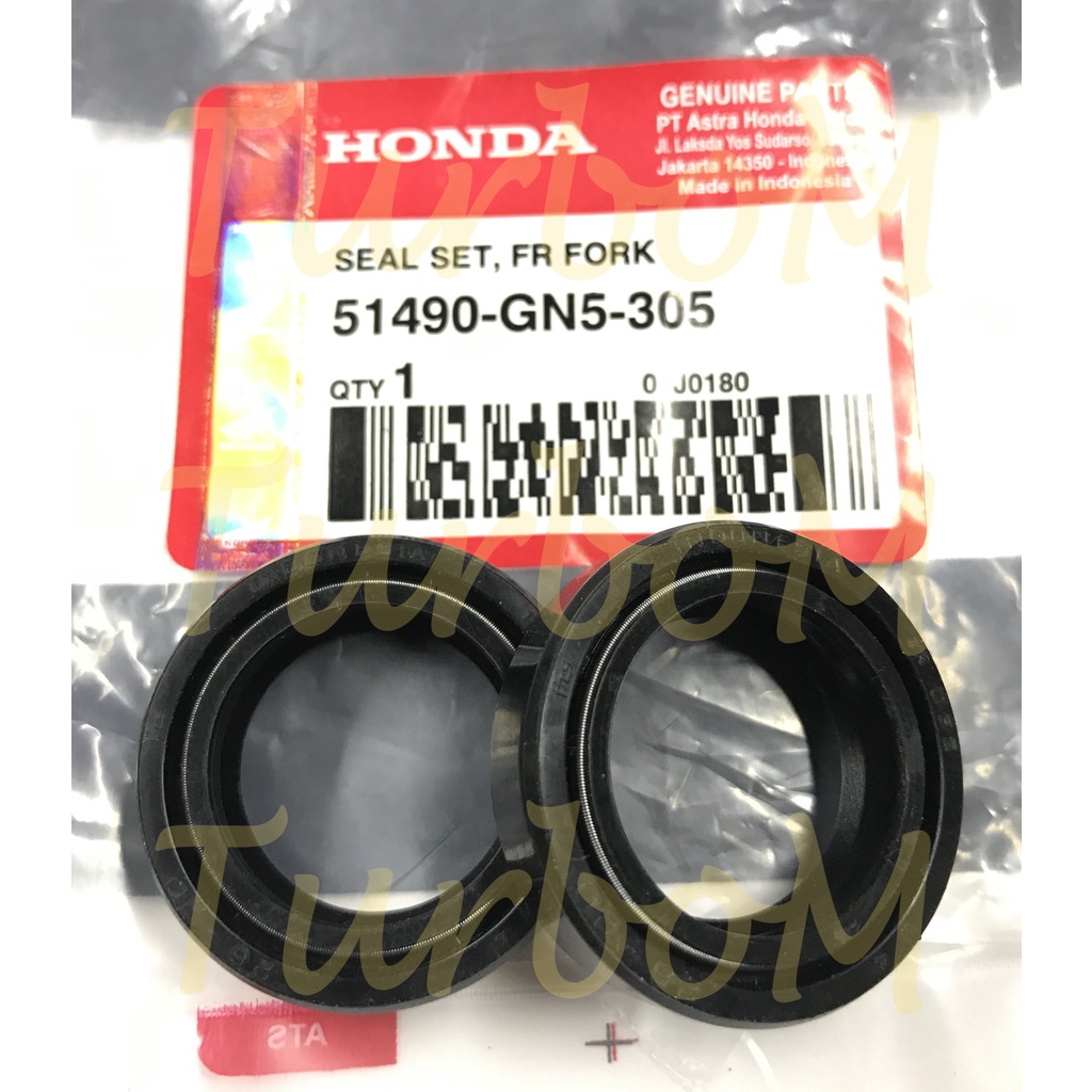 HONDA ORGINAL INDONESIA OIL SEAL FORK & DUST SEAL EX5 EX5 DREAM WAVE ...