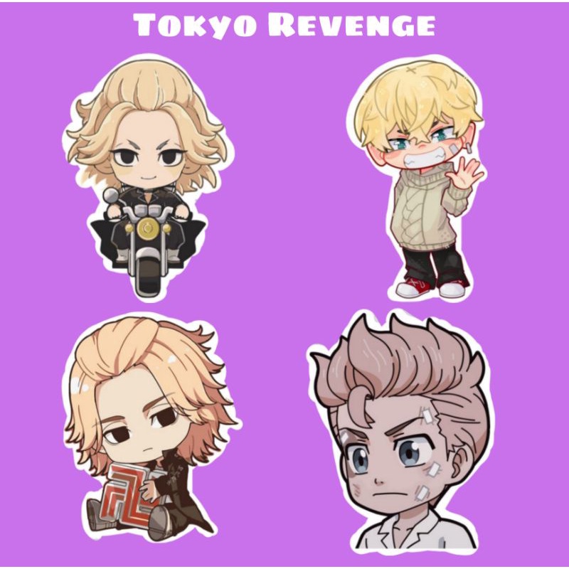 Tokyo Revenge sticker chibi | Shopee Malaysia