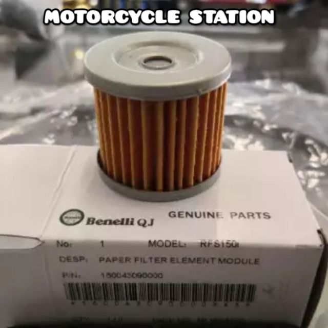 100% ORIGINAL BENELLI RFS150 RFS150i R18 R18i 150S OIL FILTER ORIGINAL ...