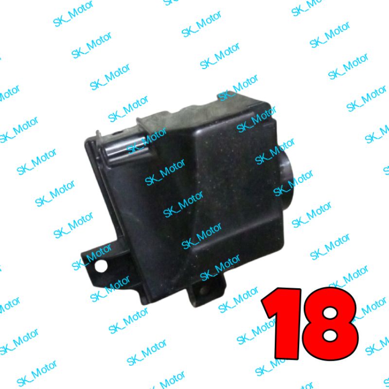 Honda DASH 110 V2 DASH110 V2 New Original Inner Cover Full Set / Kaver Hitam Handle Rear Meter ...