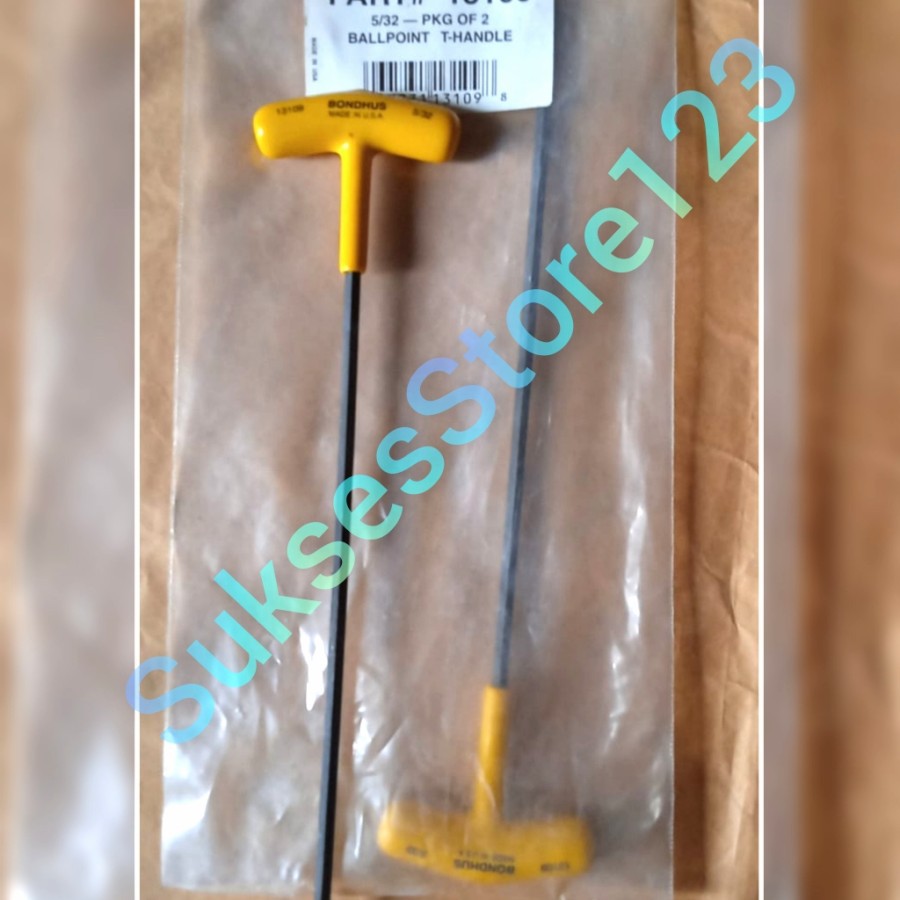 L Key Model T Hex Key Ballpoint T Handle Inch Bondhus USA | Shopee Malaysia