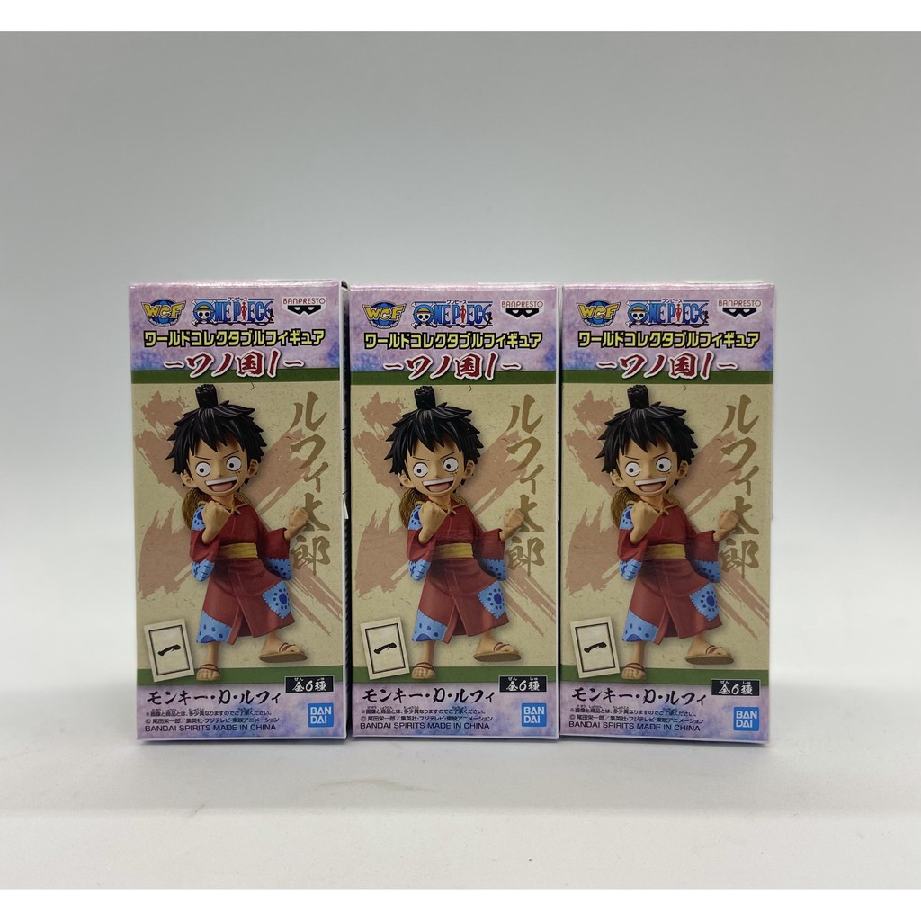 (Genuine) Model Luffy wcf Vol 1 (new fullbox) | Shopee Malaysia