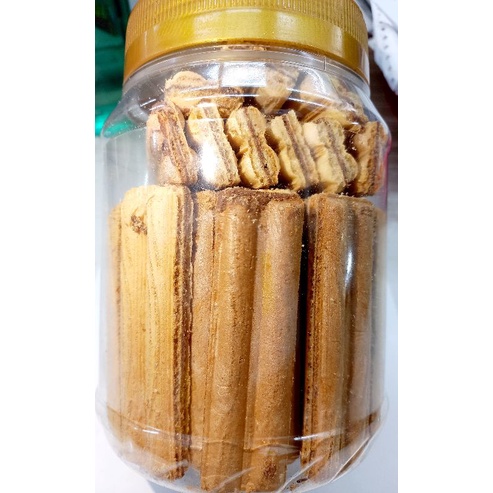 *Biskut Timbang* Apollo Chocolate/ Biscuit apollo 500g (Free Botol ...