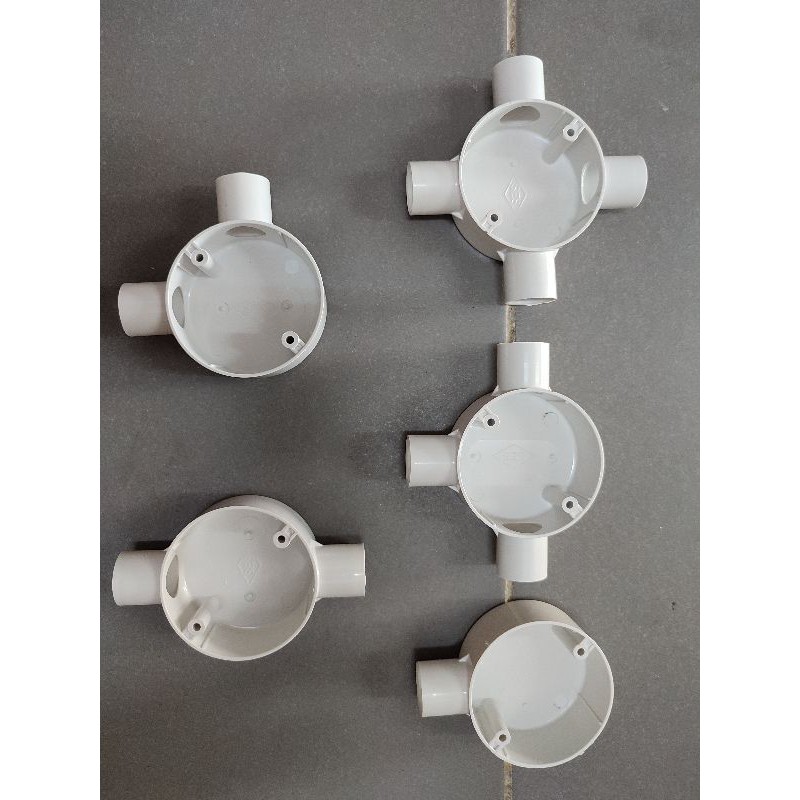 【🔥Ready Stock🔥】Conduit Pipe Fitting Accessories PVC 20mm / 25mm 1 2 3 4 ...