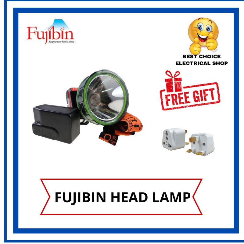 [Original] Fujibin High Power Rechargeable LED Head Lamp / Head Light ...
