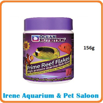 Ocean Nutrition Prime Reef Flakes High Protein Marine Fish Food 156g ...
