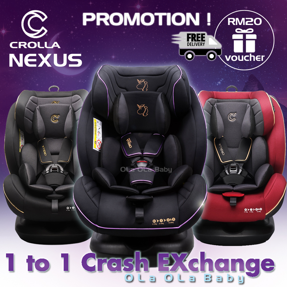 Crolla Nexus Convertible Car Seat | Shopee Malaysia