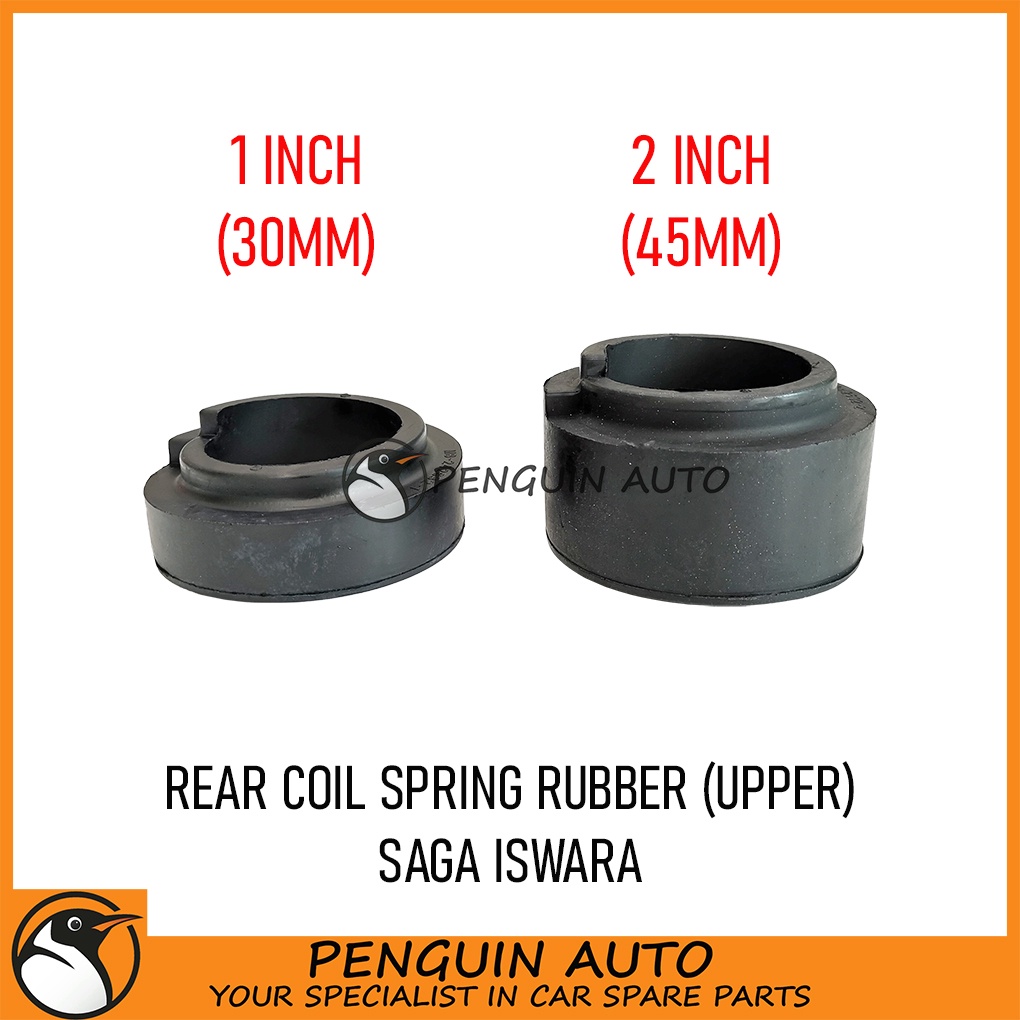 PROTON SAGA ISWARA LMST REAR COIL SPRING RUBBER UPPER | Shopee Malaysia
