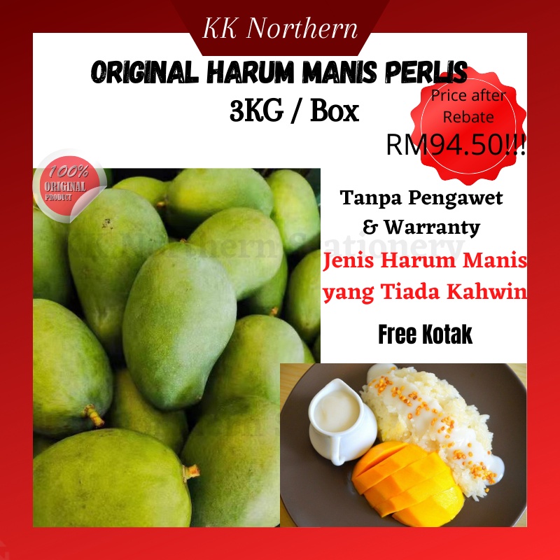 Original Mangga Harum Manis Perlis 3KG Pelam Harummanis Perlis Mangga ... Original Mangga Harum Manis Perlis 3KG Pelam Harummanis Perlis Mangga ...