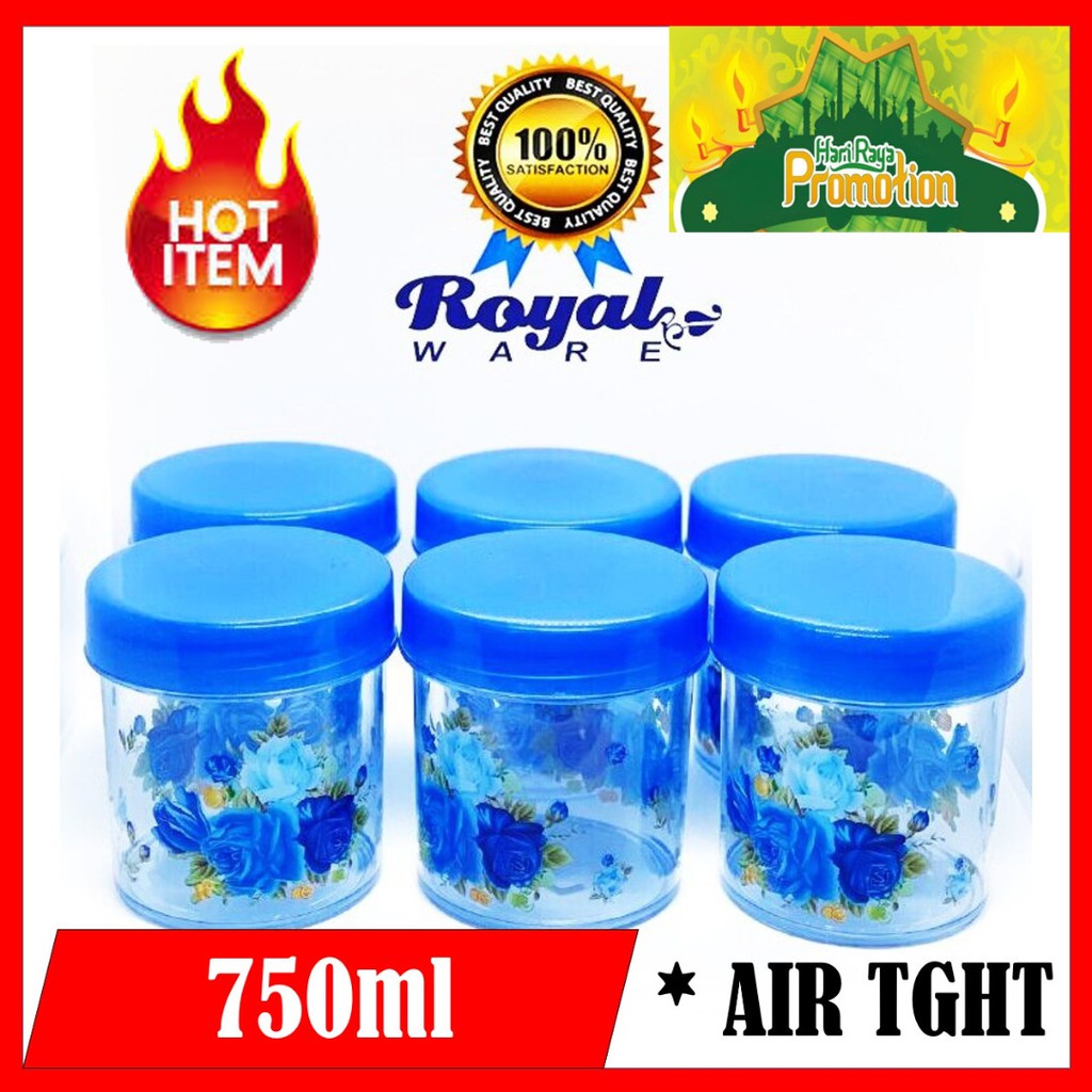 "PREMIUM QUALITY" Royal Balang Kuih Raya Cookies Snacks Airtight ...