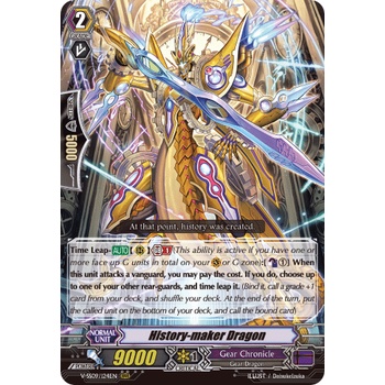 Cardfight Vanguard V-SS09 V-SS09/124EN History-maker Dragon Gear Chronicle RRR (English ...