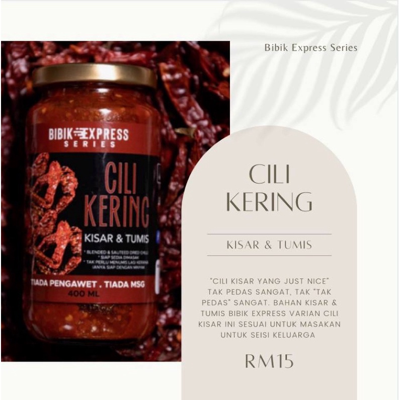 Cili Kering Bibik Express | Shopee Malaysia