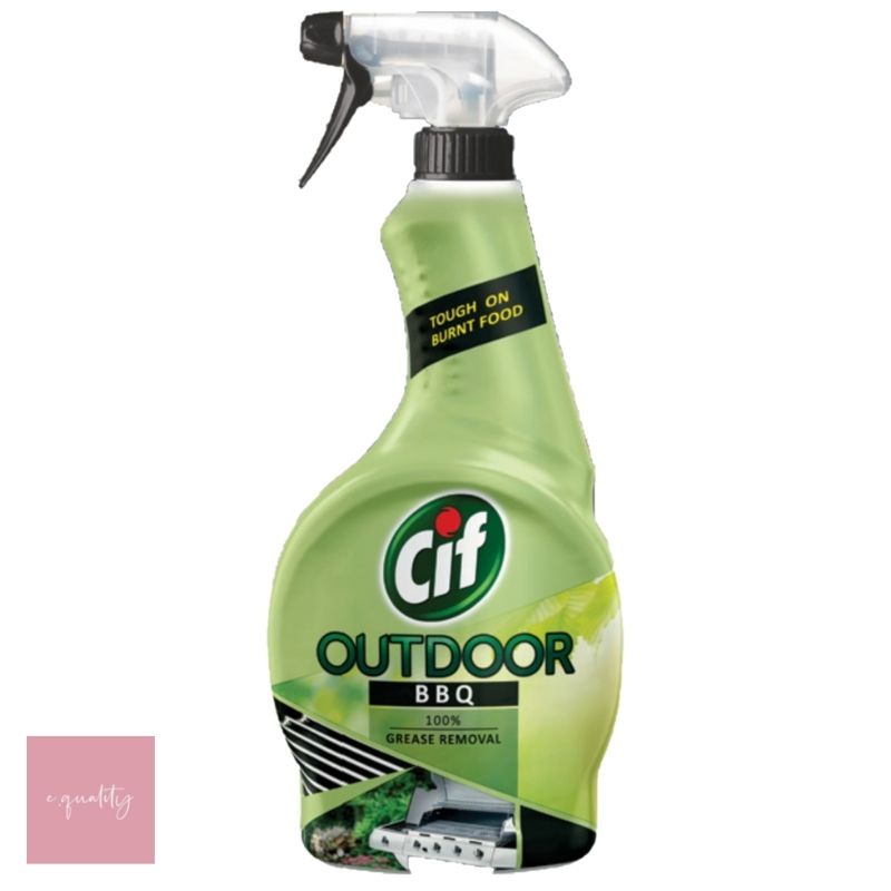 (READY STOCK) CIF OUTDOOR BBQ BARBEQUE SPRAY CLEANER 450ML | Shopee ...