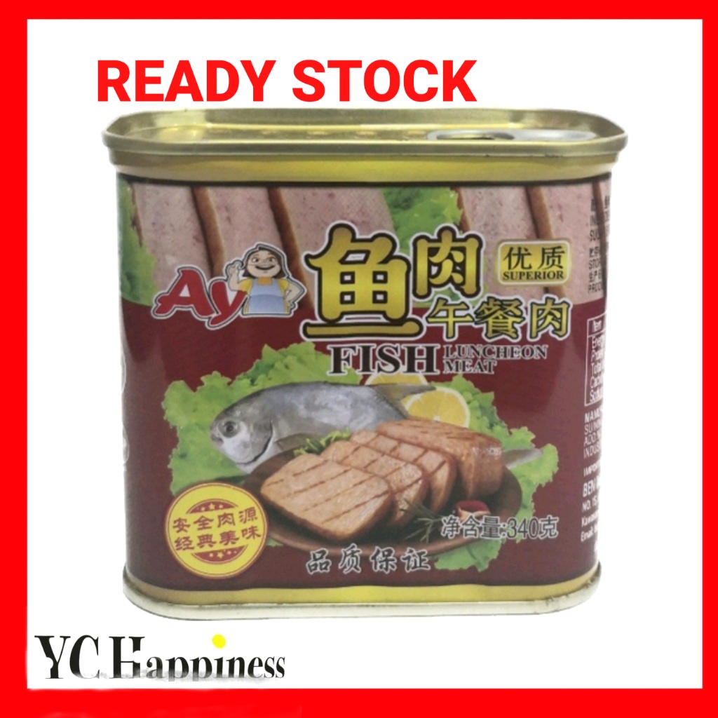 FISH LUNCHEON MEAT 340g 鱼肉午餐肉 | Shopee Malaysia
