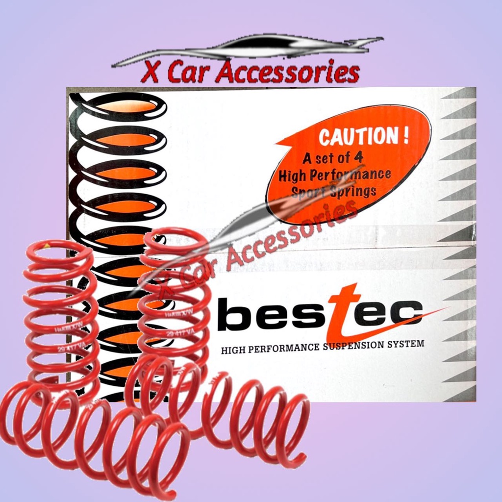 PROTON BESTEC SPORT COIL SPRING SET (4PCS) | Shopee Malaysia