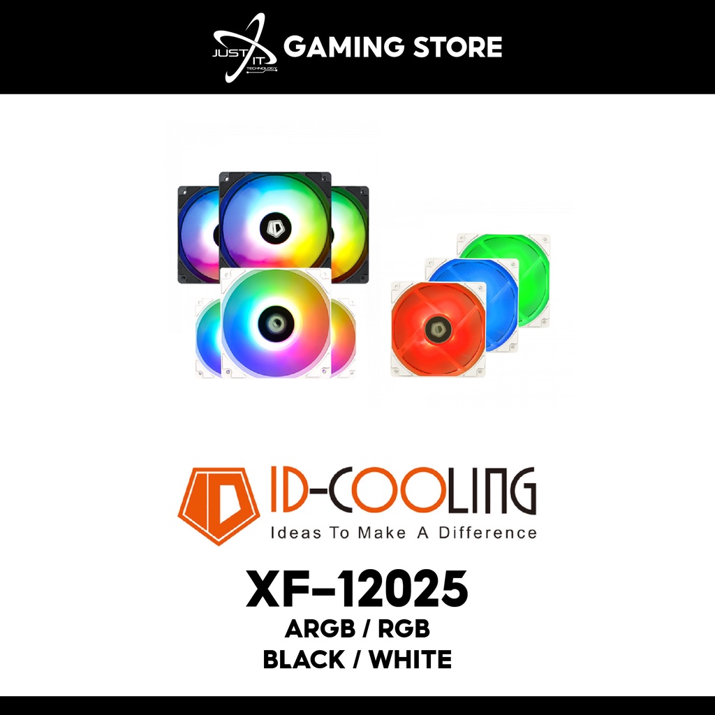 ID-Cooling XF-12025 ( ARGB / RGB ) Trio Set ( IDC-XF-12025-ARGB-TRIO ...