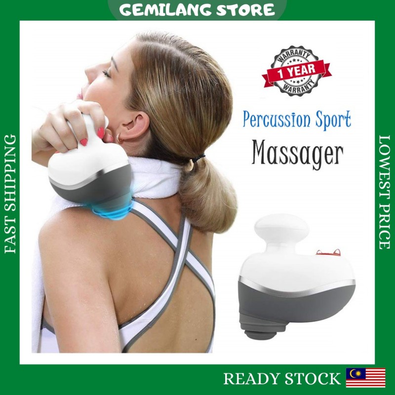 ORIGINAL Percussion Sport Body Massager Waterproof Back Neck Massager ...