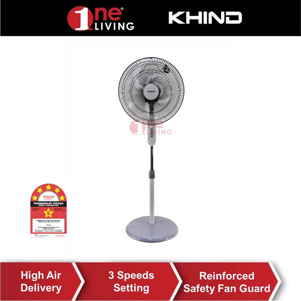 Khind Stand Fan SF1682SE | Shopee Malaysia
