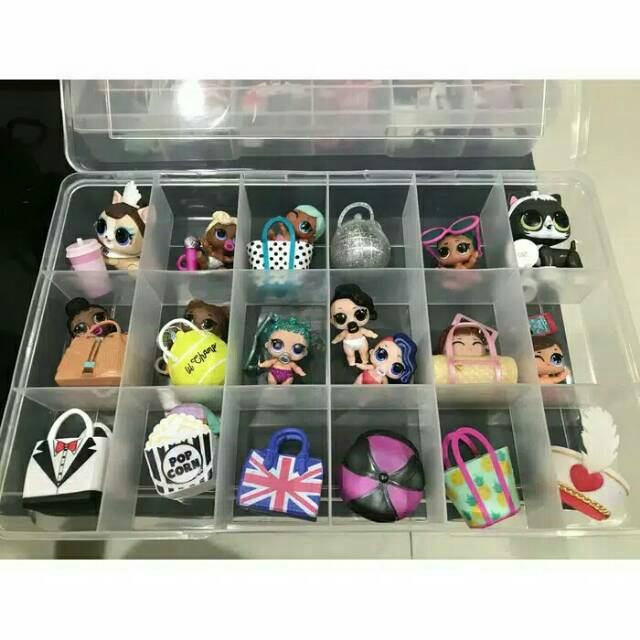 Lol Doll Box 18 LOL DOLLS Little Sister | Doll House | Doll Storage Box ...