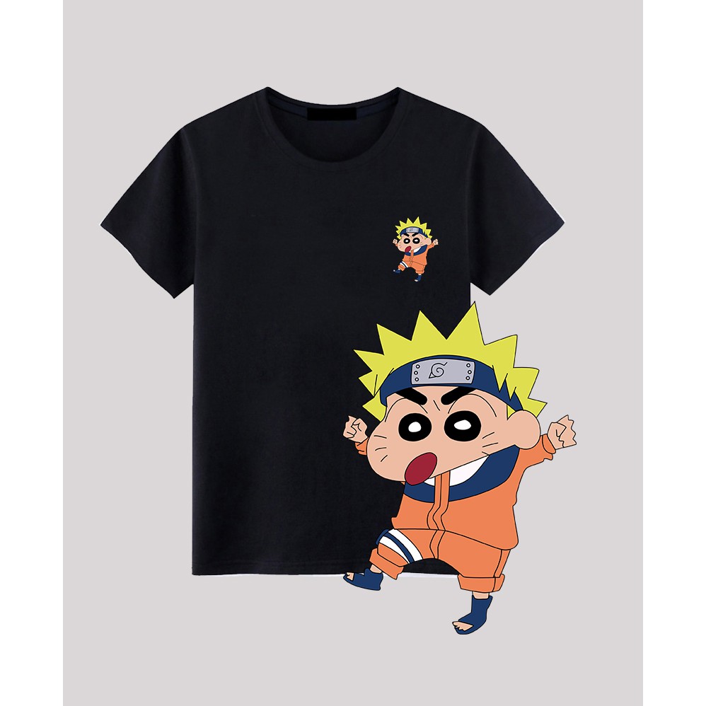 Shin Chan T Shirt Crossover Naruto | Shopee Malaysia