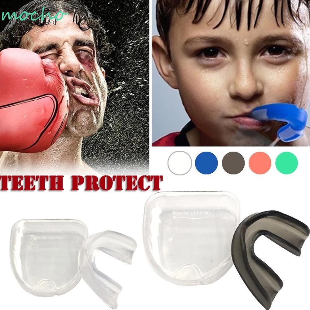 MOCHO Safety Protection Mouth Guard Rugby Tooth Brace Protection Teeth ...