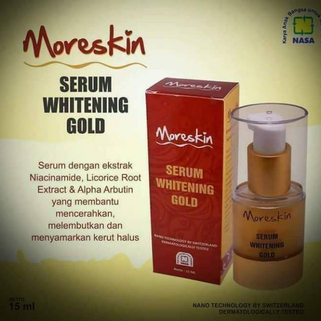 Original Moreskin Nasa Gold Serum 15 ml | Shopee Malaysia