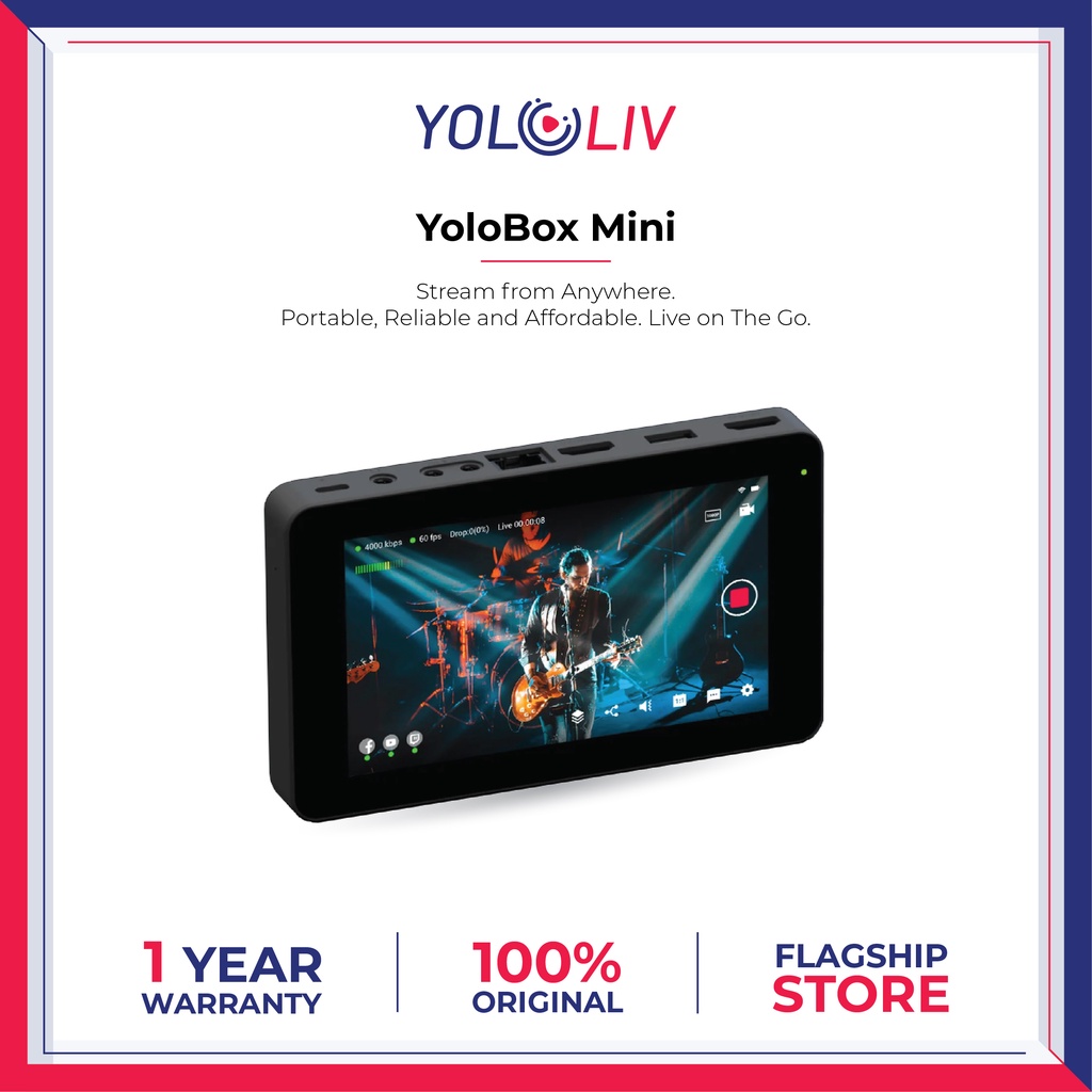 YOLOLIV YoloBox Mini | Ultra-Portable All-in-One Smart Live Streaming ...