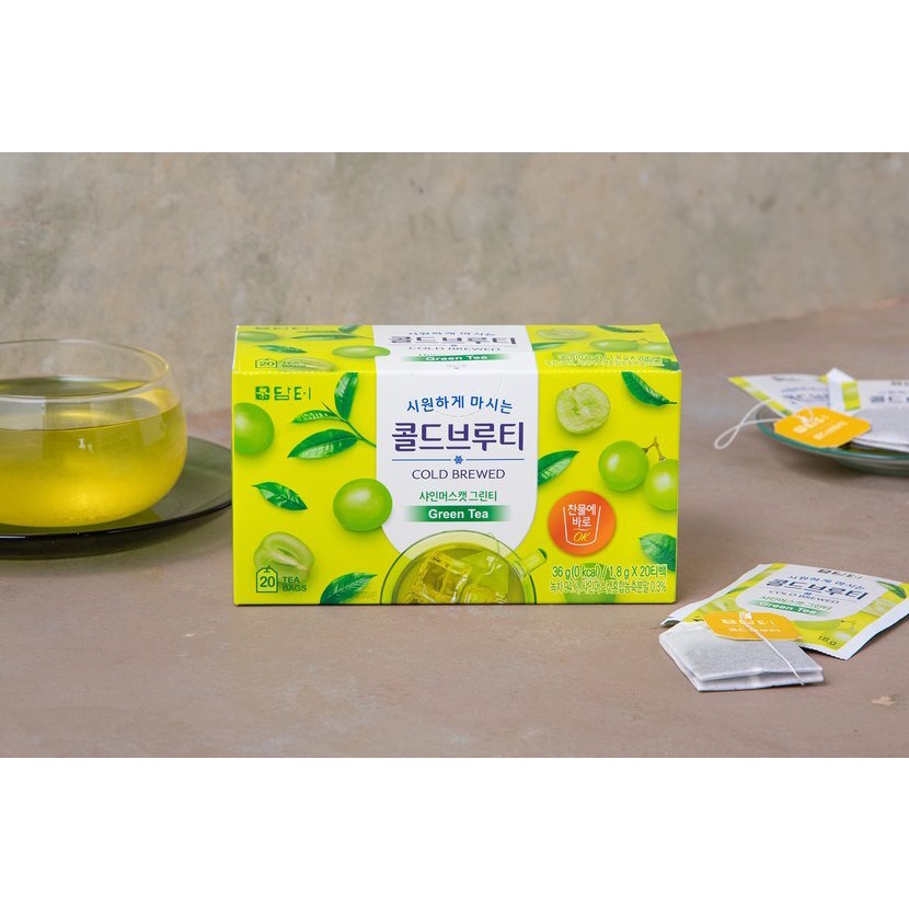 Damtuh / 0Kcal Cold Brewed Tea 3 Flavors 20t / Strawberry Hibiscus ...