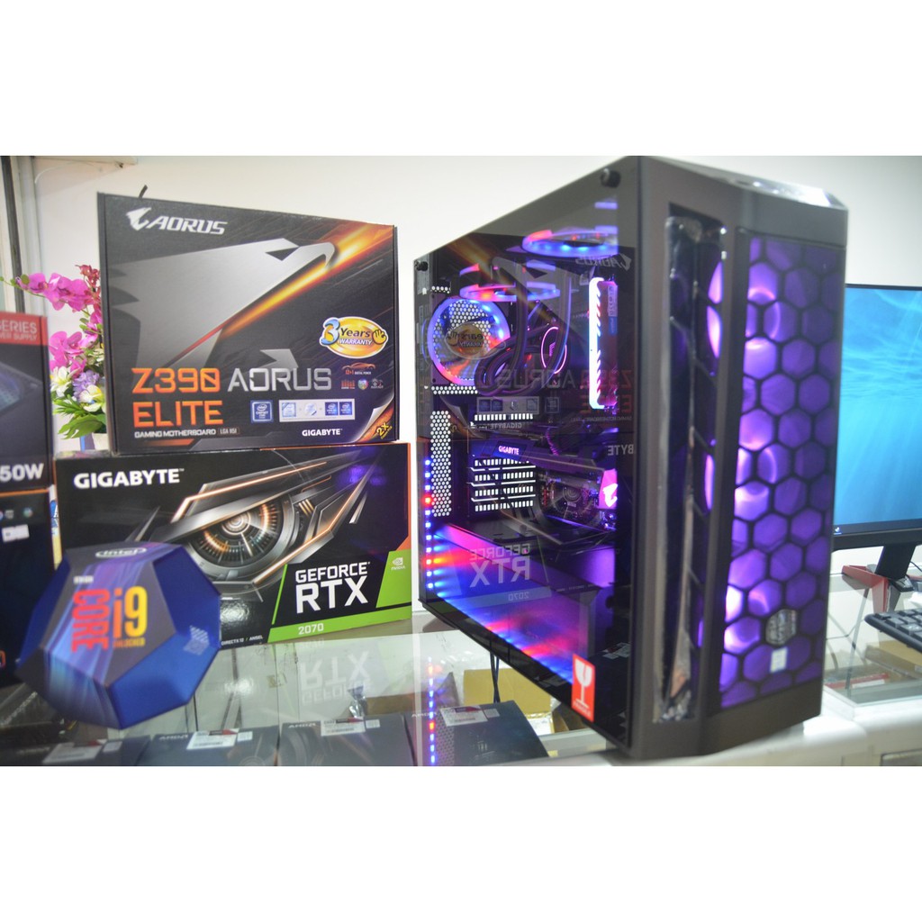 INTEL CORE I9 9900K 8GB DDR4 RAM RTX 2070 8GB WIN 10 PRO (PC) GAMING ...