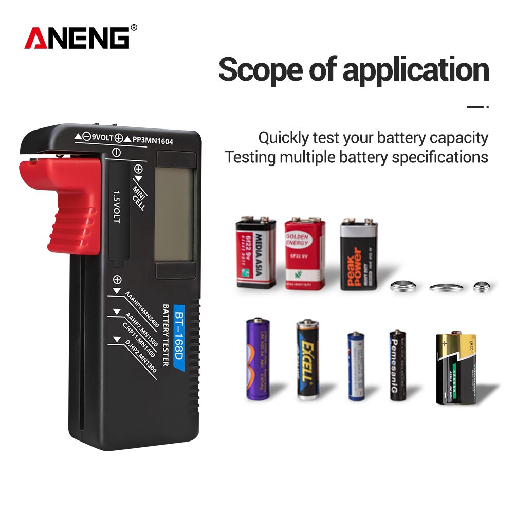 ANENG BT-168D Digital Battery Capacitance Diagnostic Tool Battery ...