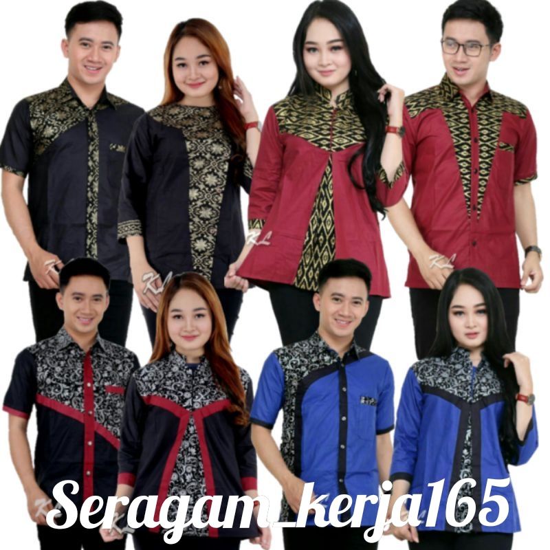 BATIK WORK UNIFORMS FOR/ OFFICE UNIFORMS BATIK FOR RESTAURANT UNIFORMS ...