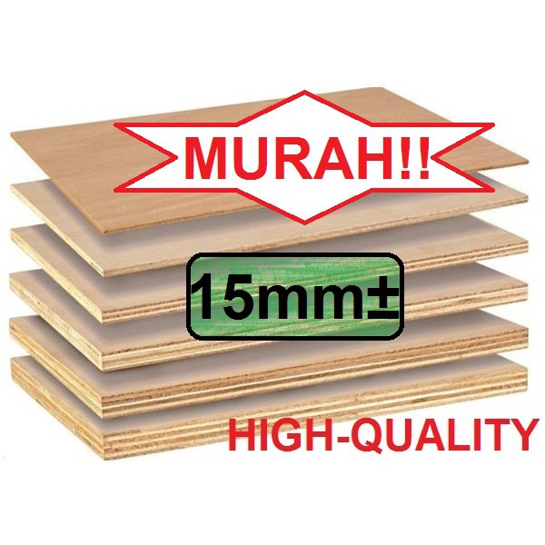 15mm Plywood Papan Kayu Timber Panel Wood Board Sheet DIY 15mm | Shopee ...