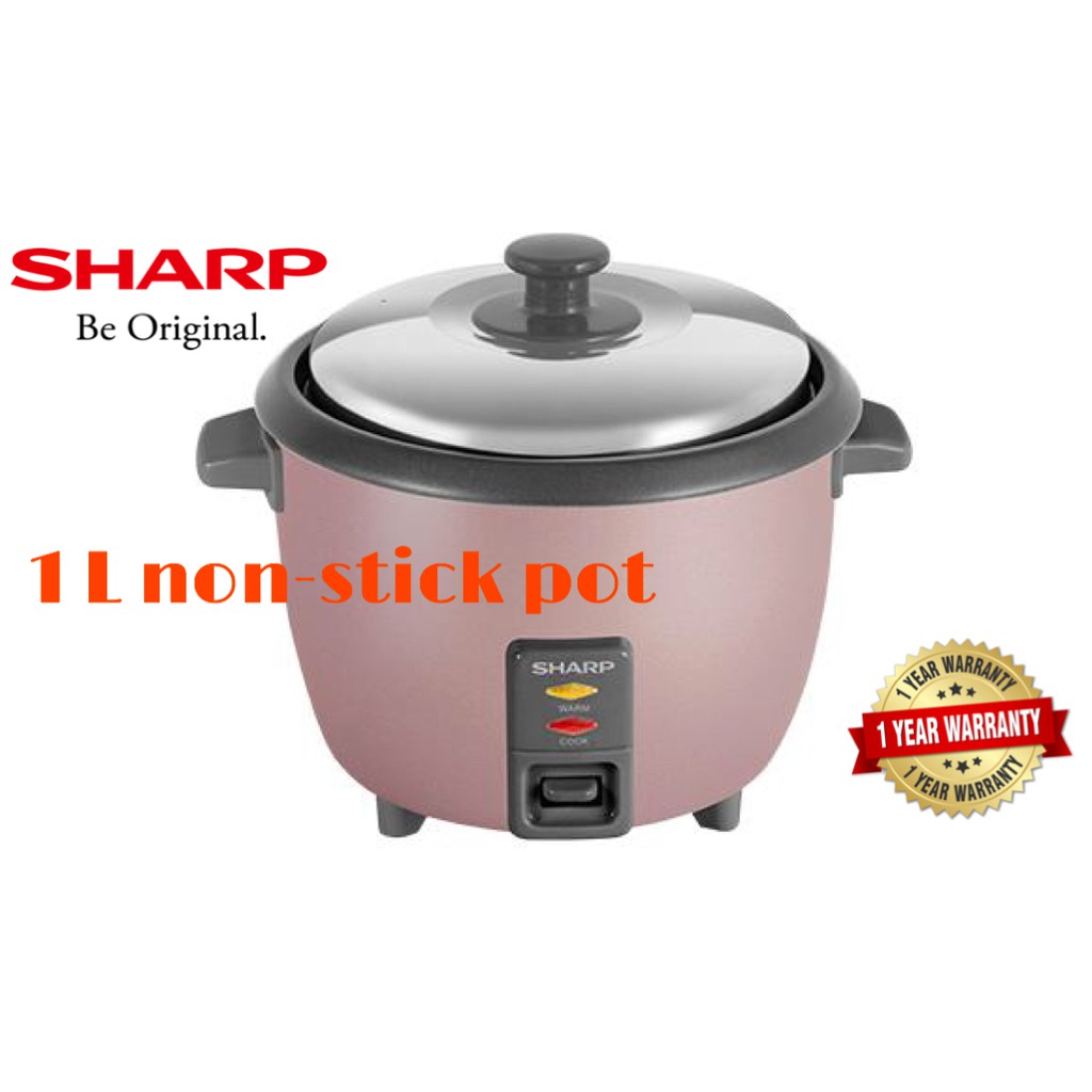 SHARP RICE COOKER 1L KSH108SPK/SSL (RANDOM COLOR) | Shopee Malaysia