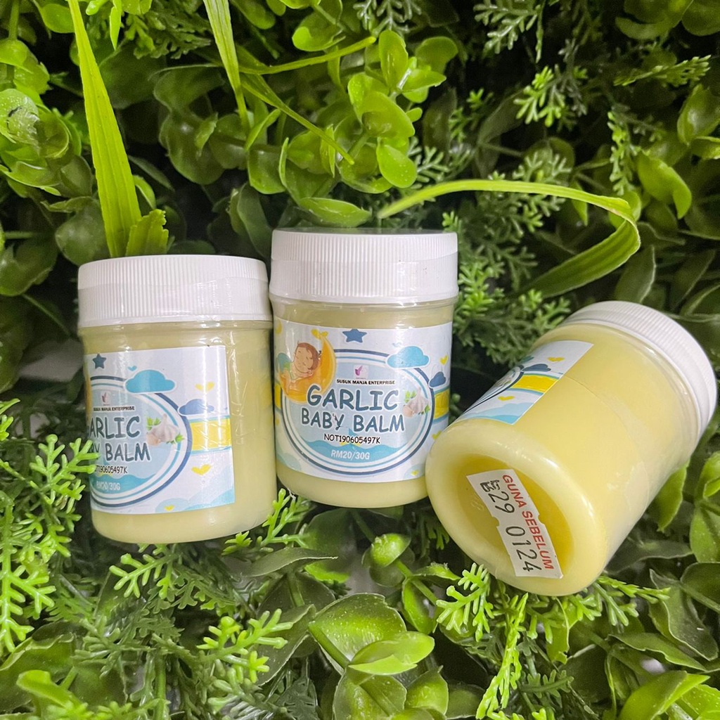 SUSUK MANJA GARLIC BABY BALM ( LULUSAN KKM ) 30g | Shopee Malaysia