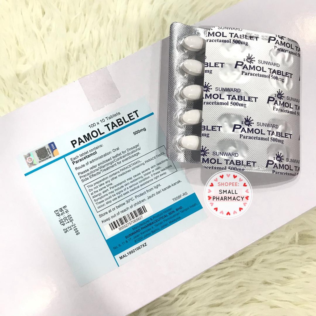 Pamol Paracetamol 10's 500mg | Shopee Malaysia