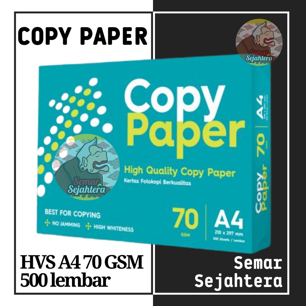 [RIM] Hvs COPY PAPER A4 70 GSM PAPER PHOTOCOPY PHOTOCOPY PAPER ...