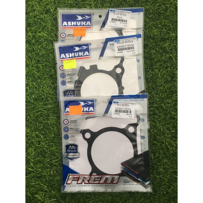 ASHUKA BLOCK GASKET FRCM Y15 LC135 R15 NVX RS150 | Shopee Malaysia