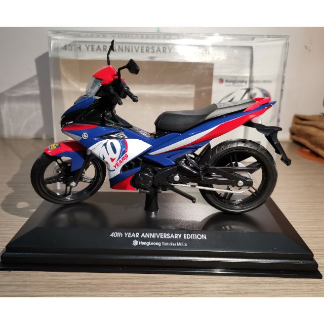 Yamaha Y15ZR Y15 Ysuku Miniature Diecast 40th Year Anniversary Edition ...