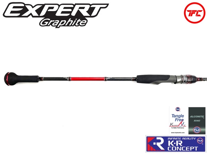 Expert Graphite Rapture Overhead & Spinning Jigging Rod Baitcast BC Jig ...