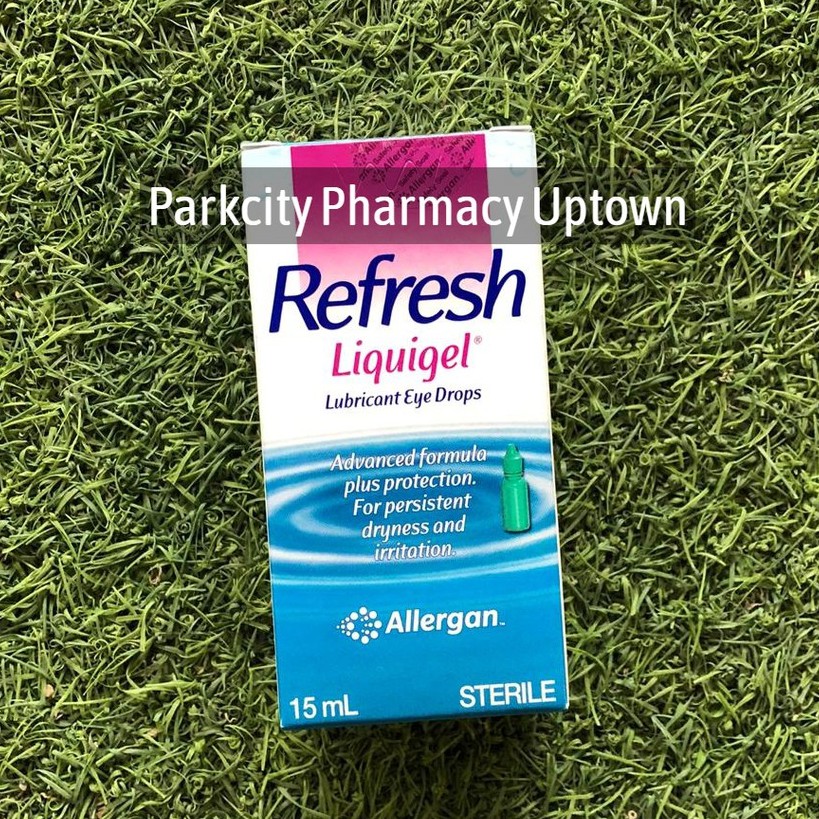 Refresh Liquigel Lubricant Eye Drops 15ml 0182 Exp: 9/2025 | Shopee Malaysia