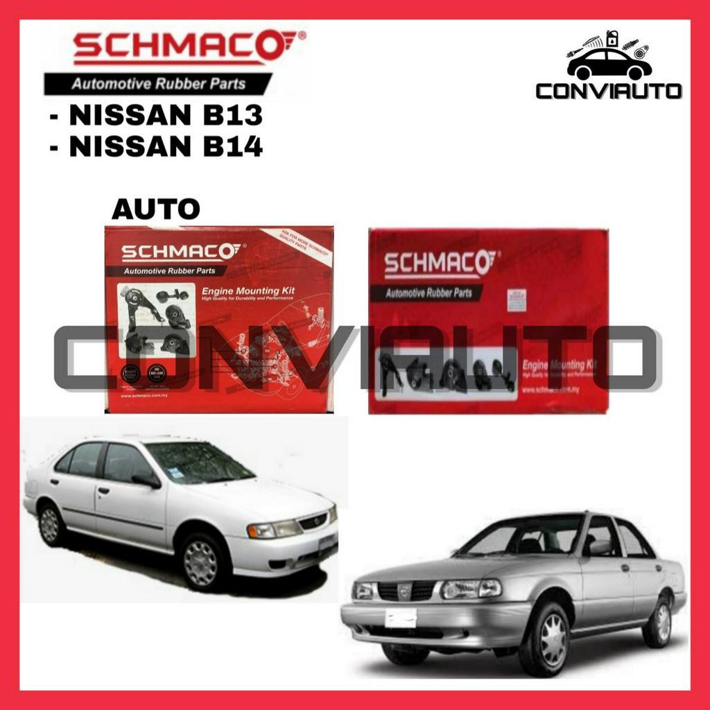 Nissan B13 B14 Auto Schmaco Engine Mounting Kit Set (3Pcs in 1 Set) - 1 ...