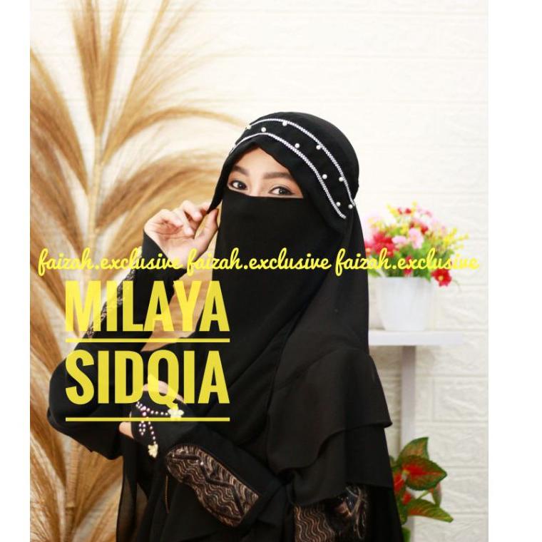Send Today NIQAB MILAYA SIDQIA NIQOB BANDANA TEMBORO KHIMAR TEMBORO (ART. V9842) | Shopee Malaysia